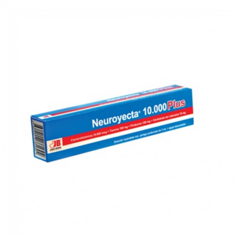 Distrifarma • NEUROYECTA PLUS 10000MCG AMP PRELL 2ML X 1