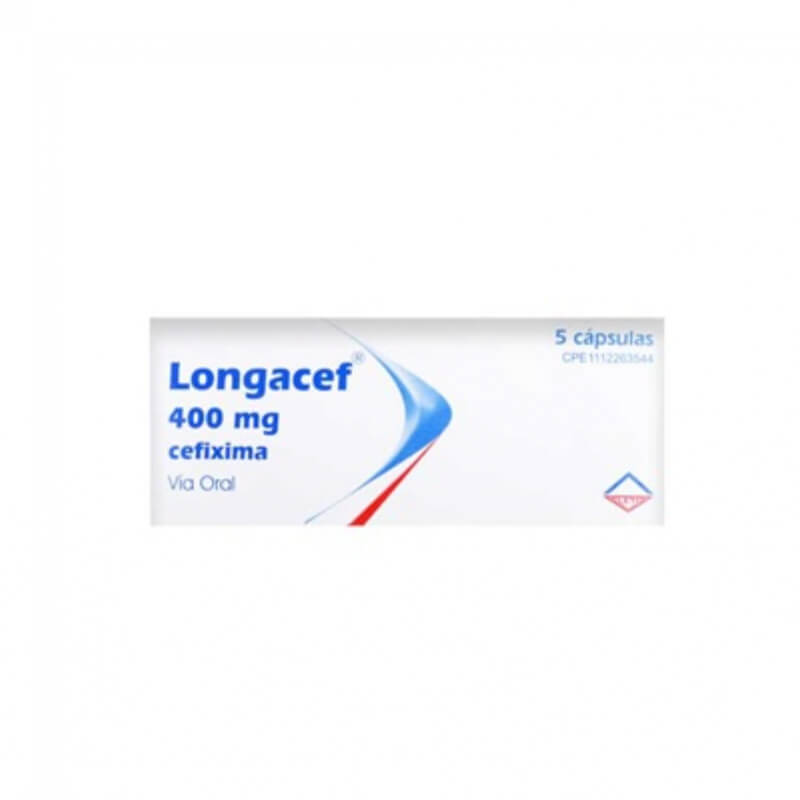 Distrifarma • LONGACEF 400MG CAPSULAS X 5