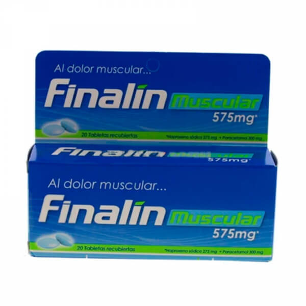 Distrifarma • FINALIN MUSCULAR 575MG TABLETAS X 20*1