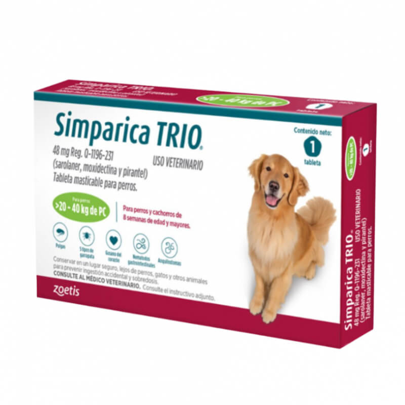 Empire Pets • Simparica TRIO 20 - 40 kg