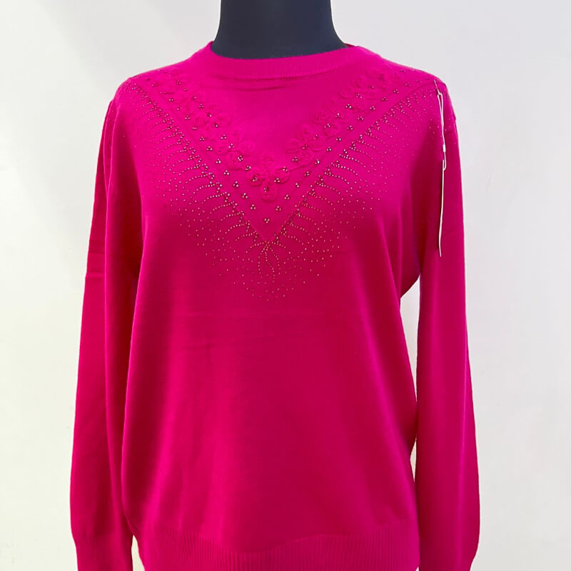 Baldr Boutique • Suéter de Punto Gris Brillante Talla Grande 2XL/3XL ...