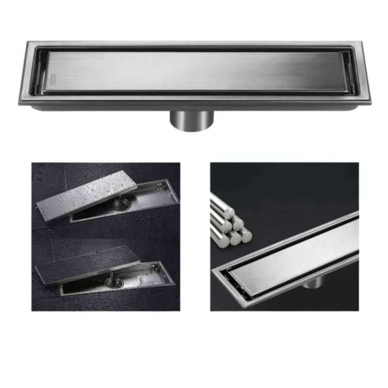 Ceramica Home Dekor • Rejilla de ducha lineal para porcelanato
